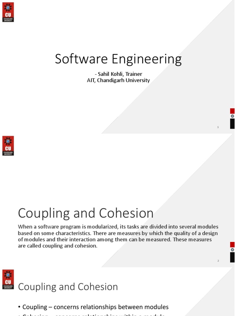 Software Design Principles | PDF | Modularity | Modular Programming