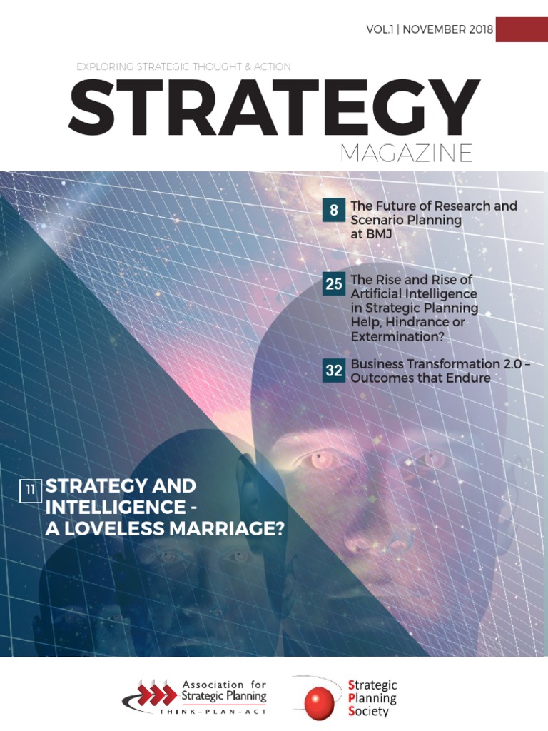 Asp Strategy Magazine - Fall PDF | PDF | Scenario Planning | Strategic ...