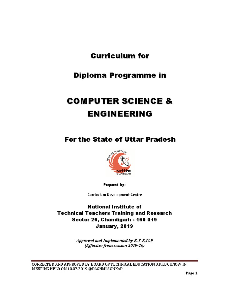 355 Nittr NSQF Based Syllabus PDF | PDF | Computer Science | Software ...