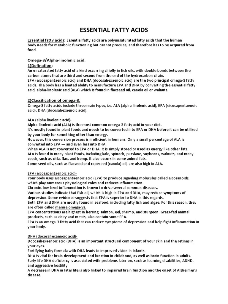 Riya Sugandhi | PDF | Omega 3 Fatty Acid | Docosahexaenoic Acid