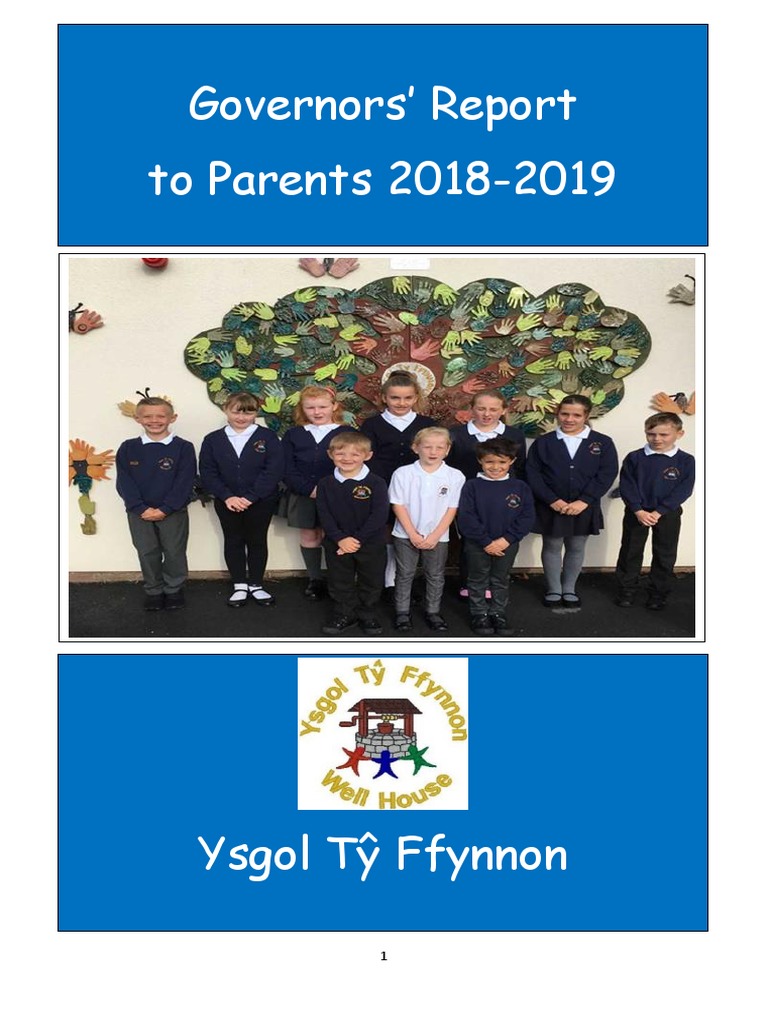 Governors Report To Parents 2019 | PDF | Special Education | Wales