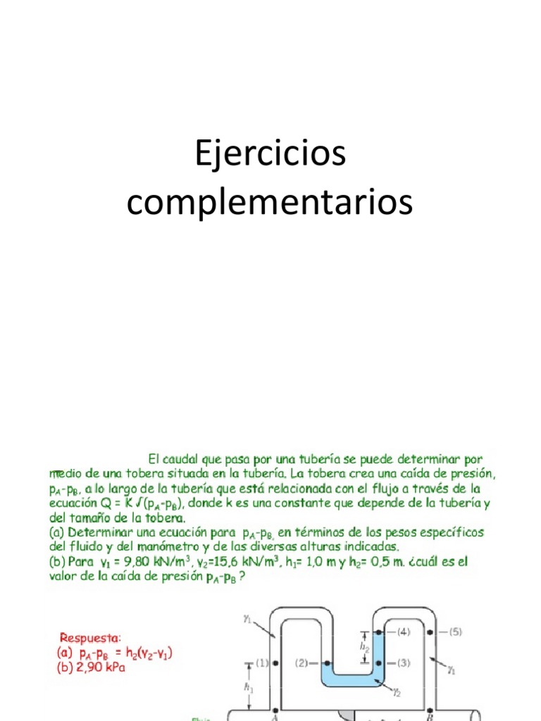Ejercicios Complementarios | PDF