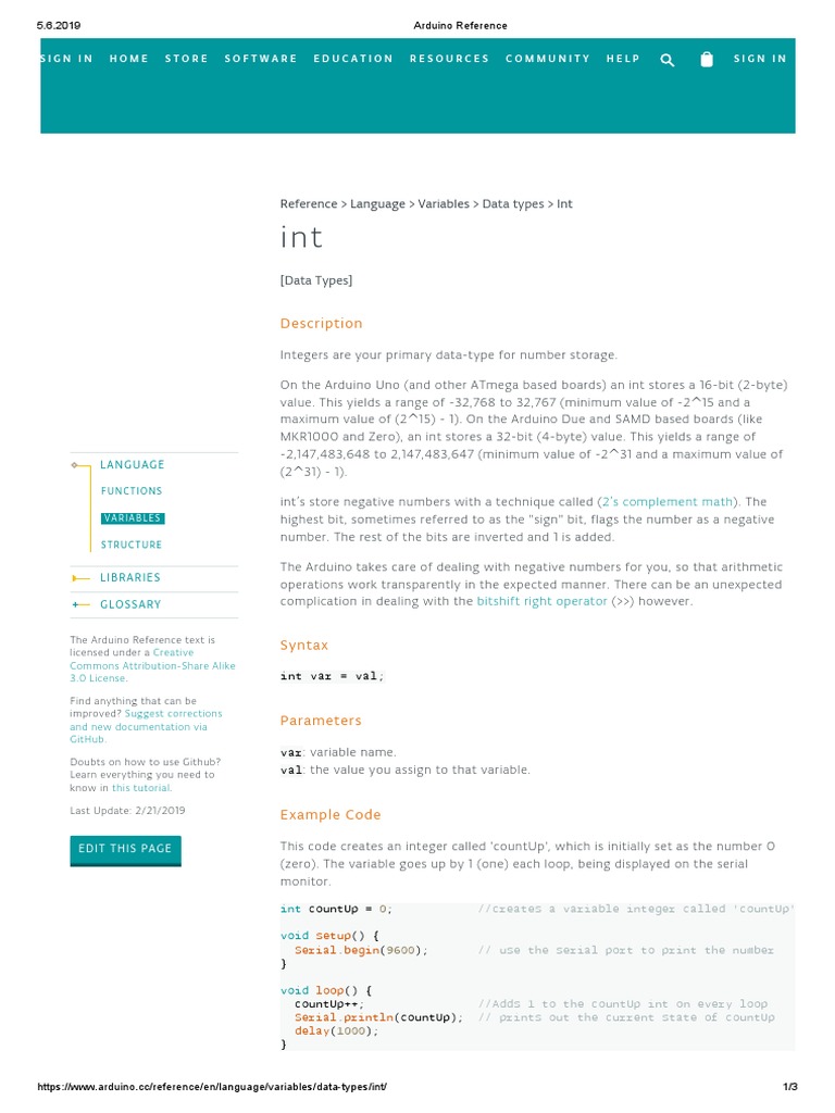 Internet Arduino Integer Pdf Integer Computer Science Theoretical Computer Science 5544