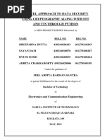 Object Detection Project Report | Artificial Neural Network | Machine ...