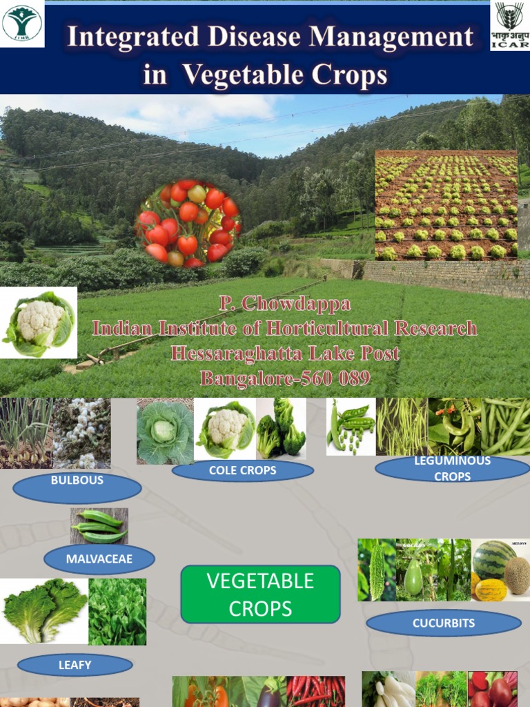 Integrated Disease Management in Vegetable Crops | PDF | Vegetables ...