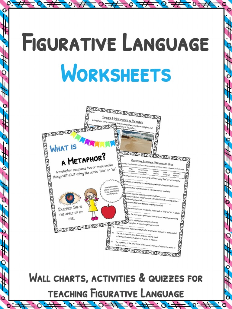 Figurative Language for Grades 4-5 | PDF | Metaphor | Idiom