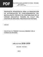 Proyecto Intermodular Ejemplo | PDF