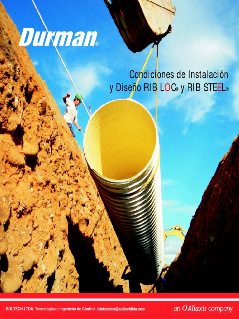 ANEXO Alcantarillado Rib-Loc | PDF | Ingeniería mecánica | Materiales ...
