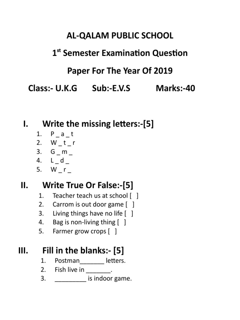 UKG EVS exam questions | PDF | Fuels | Nature