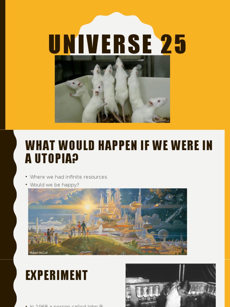 Universe 25 | PDF