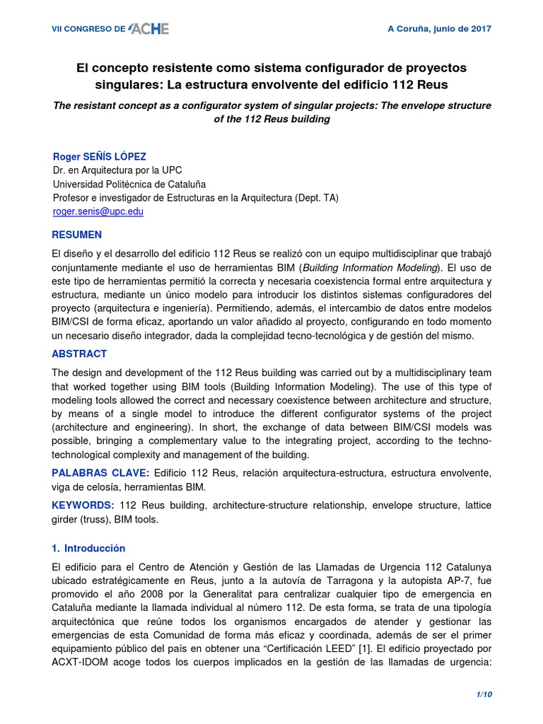 Estructura Envolvente | PDF | Autodesk Revit | Diseño