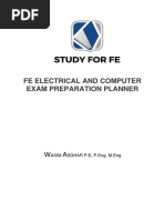 Fe Electrical and Computer Exam Preparation Planner | PDF | Test ...