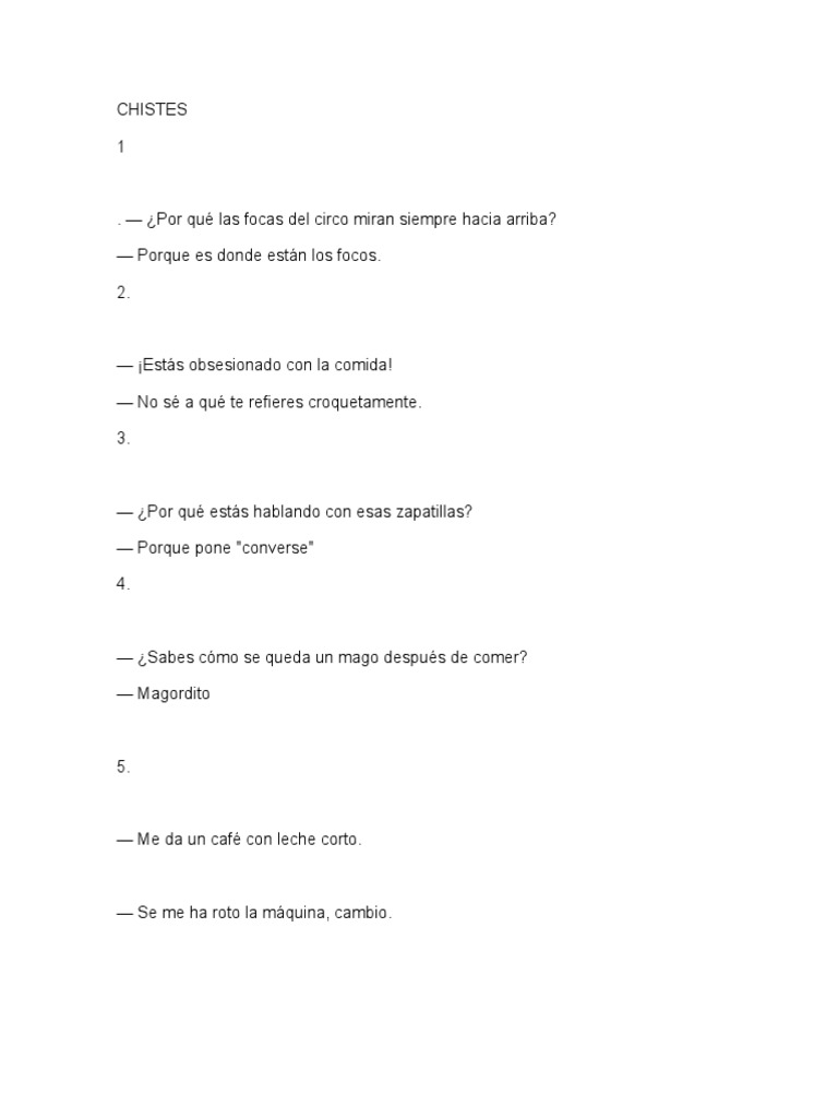 Chistes Largos Pdf