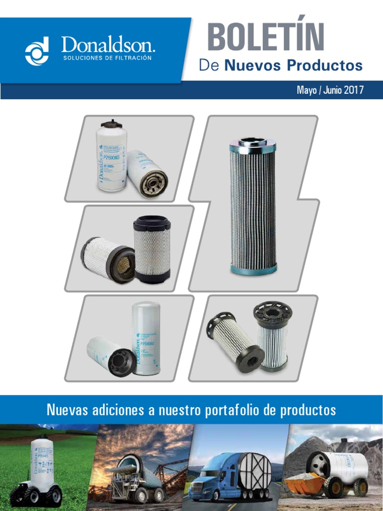 Catalago Donaldson Nuevas Referencias | PDF | Aceites | Vehículos