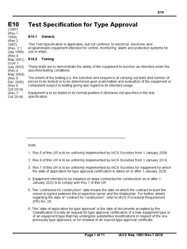 Iacs Ur E10 Rev7 | Download Free PDF | Radio | Power Supply