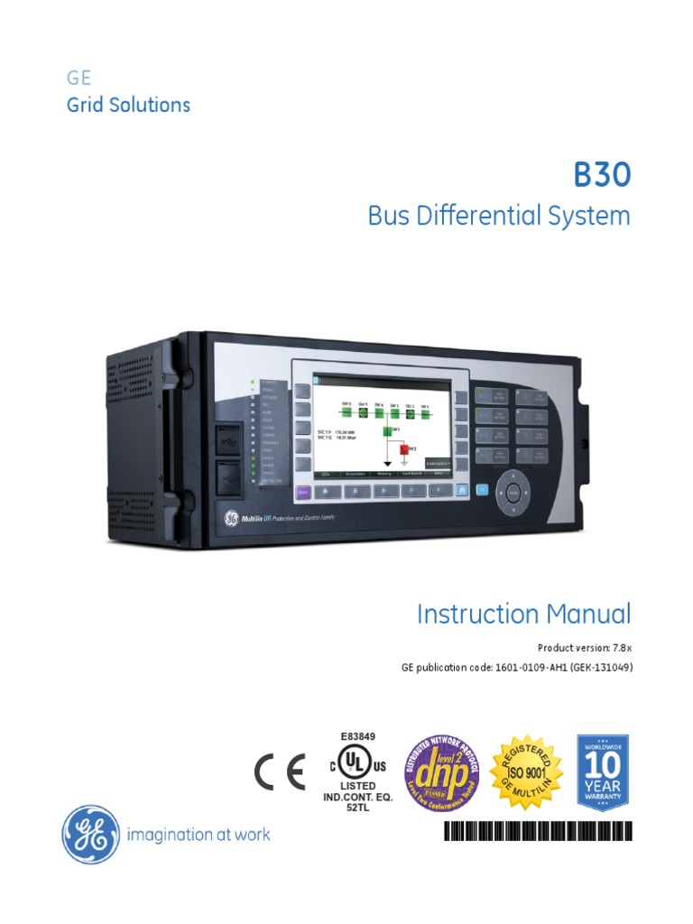 Bus Differential System: Grid Solutions | PDF | Electrical Connector ...