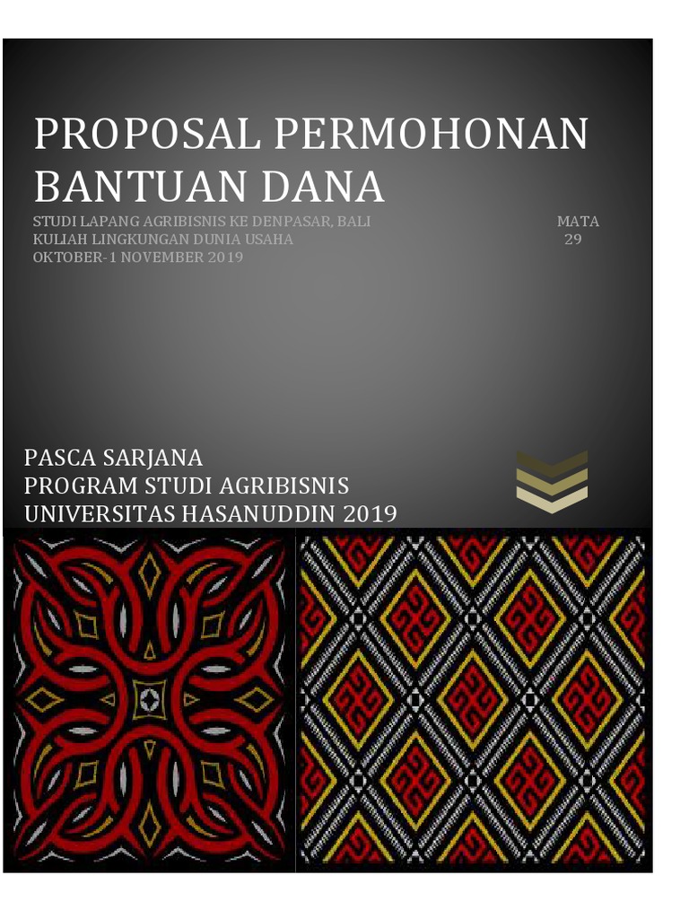 Proposal Studi Banding Ldu Agb19 | PDF