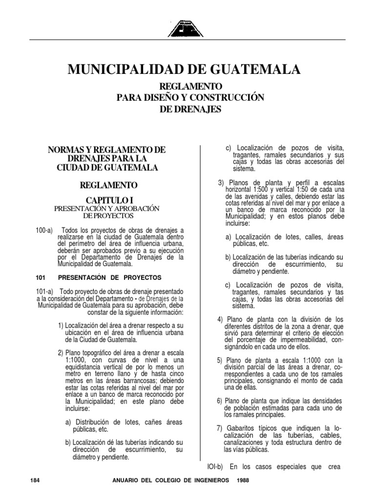 Modelo de Reglamento - Municipal - CIG PDF | PDF | Lluvia | Residuos