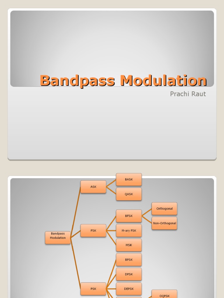 Bandpass Modulation03 | PDF | Modulation | Broadcast Engineering