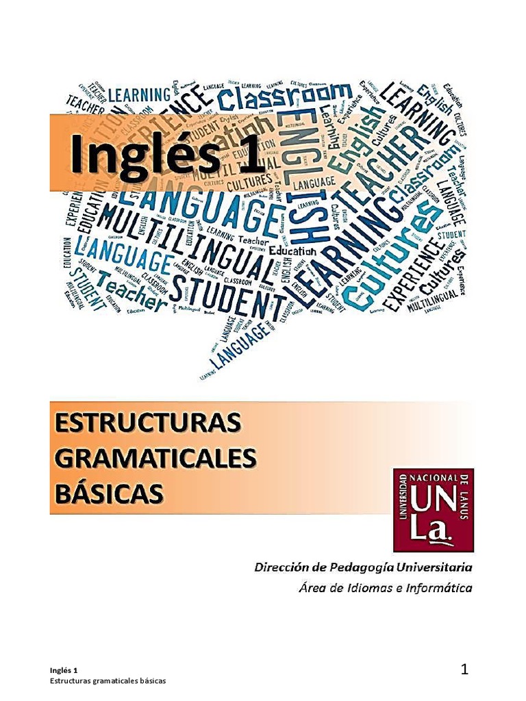 Estructuras Gramaticales Básicas en Inglés | PDF | Sustantivo | Adjetivo