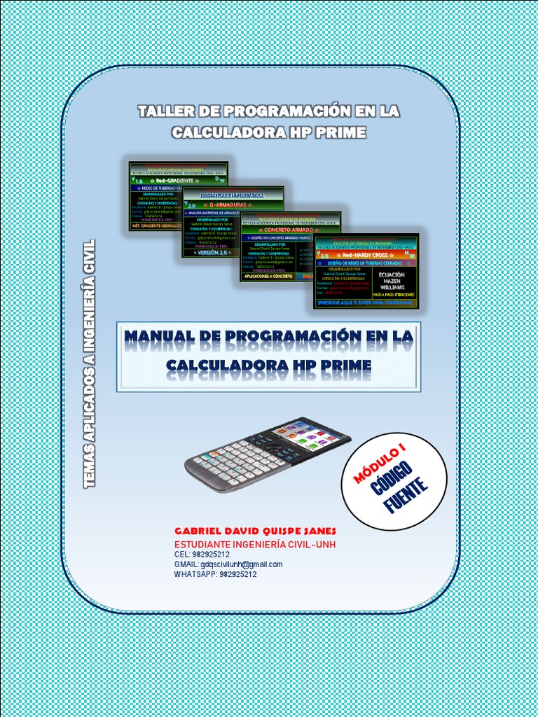 Clase Nro 10 HP Prime | PDF | Programación de computadoras | Ingeniería ...