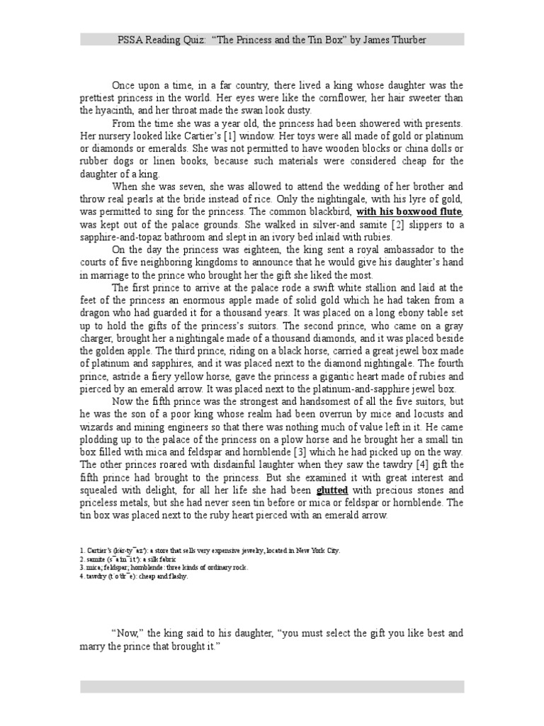 14 Princess and The Tin Box | PDF | Jewelry | Design