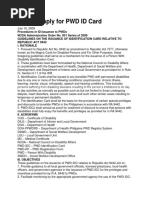 Quezon City PWD ID Application Guide | PDF | Identity Document | Government