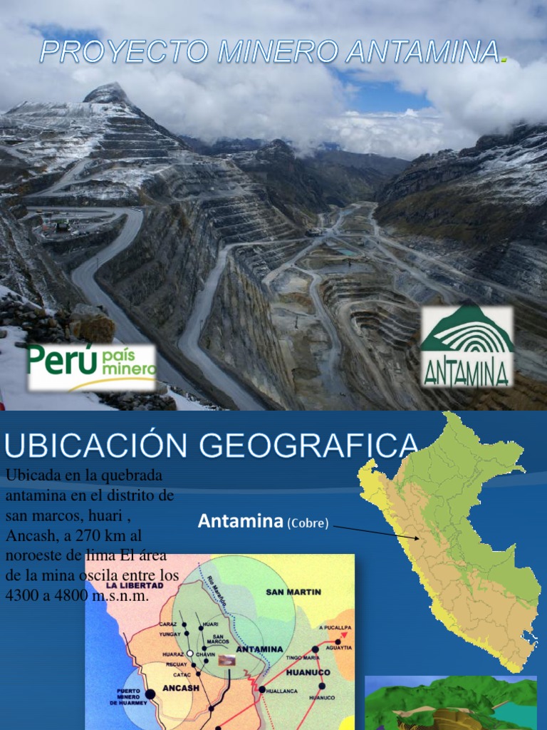 Proyecto Minero Antamina | PDF | Química | Materiales