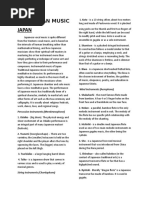 Grade 8 East Asian Music | PDF