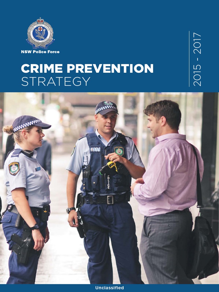 Crime Prevention Strategy 2015-2017 Online | PDF | Crime Prevention ...