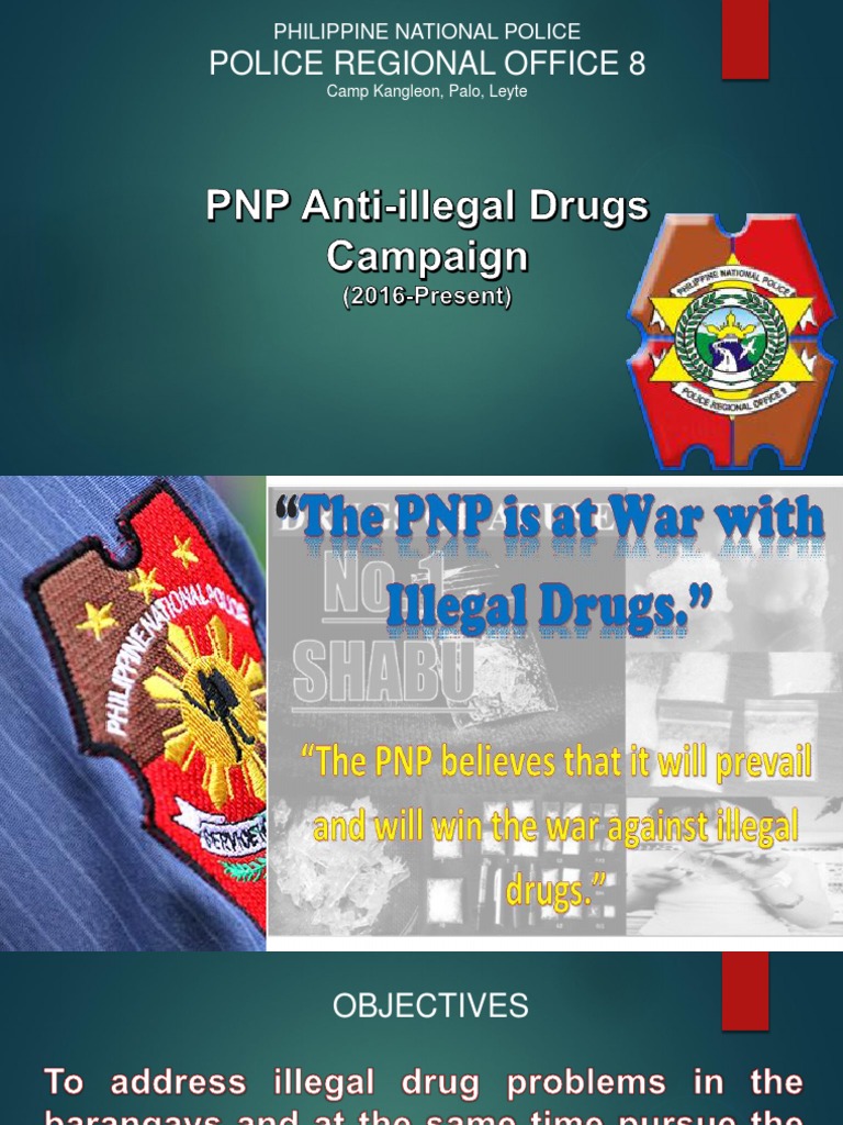 MODULE 1 - Session 3. PNP PRO-8 Anti-Illegal Drugs Campaign Plan | PDF ...