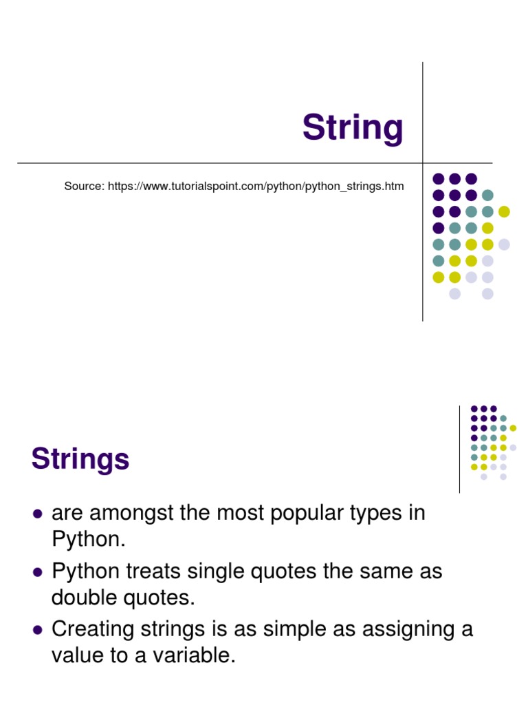 String in Python-1 | Download Free PDF | String (Computer Science) | Letter Case