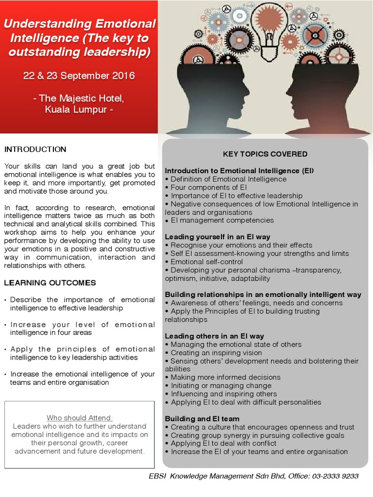 Key To Intelligent | PDF | Emotional Intelligence | Intelligence