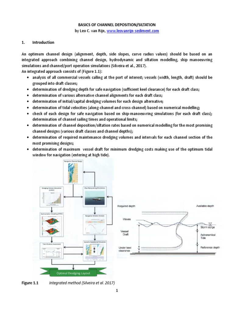 Channel Sedimentation 2013 | PDF | Deposition (Geology) | Sediment