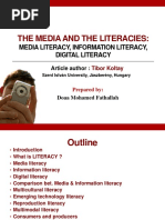 Media and Information Literacy: Quarter 2 - Module 1 Week 1 | PDF ...