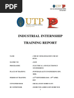 UiTM Industrial Training Report | PDF | Scaffolding | Concrete