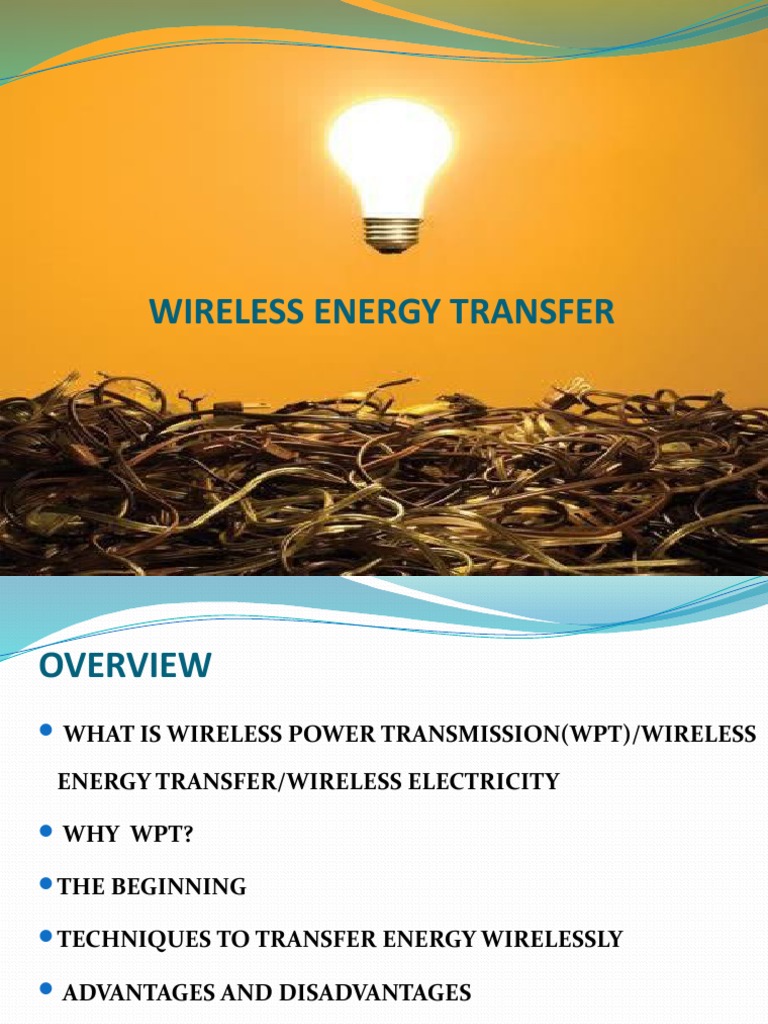 Wireless Energy Transfer | PDF | Electronic Engineering | Electrical ...