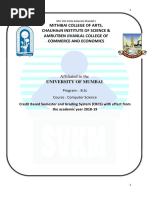 Mu Tybsc CS Syllabus 2023 | PDF | Cryptography | Computer Forensics