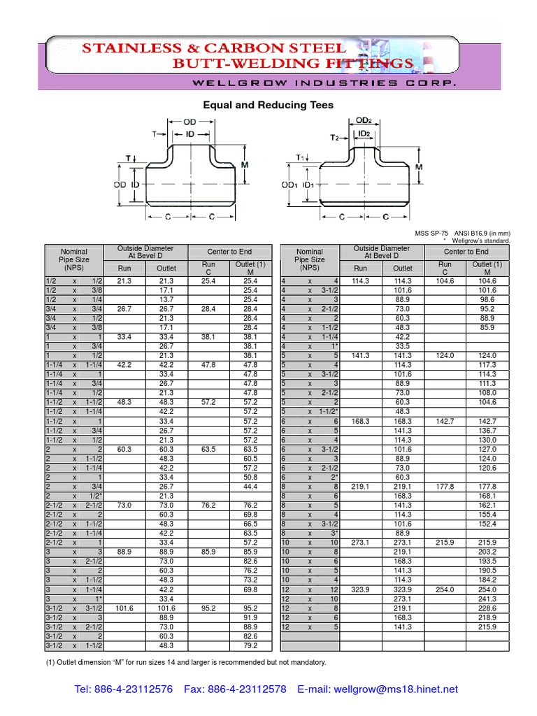Reducing-Tee Mechanical Piping.pdf | Pipe (Fluid Conveyance ...