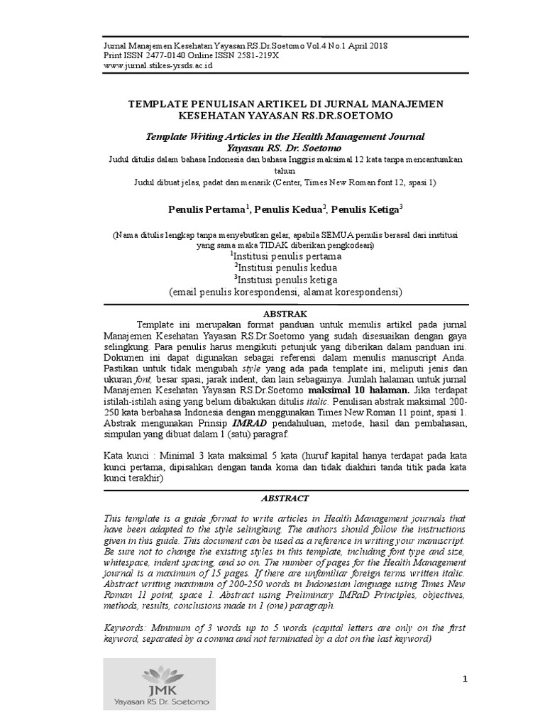 Template Jmk Pdf Karier Perkembangan