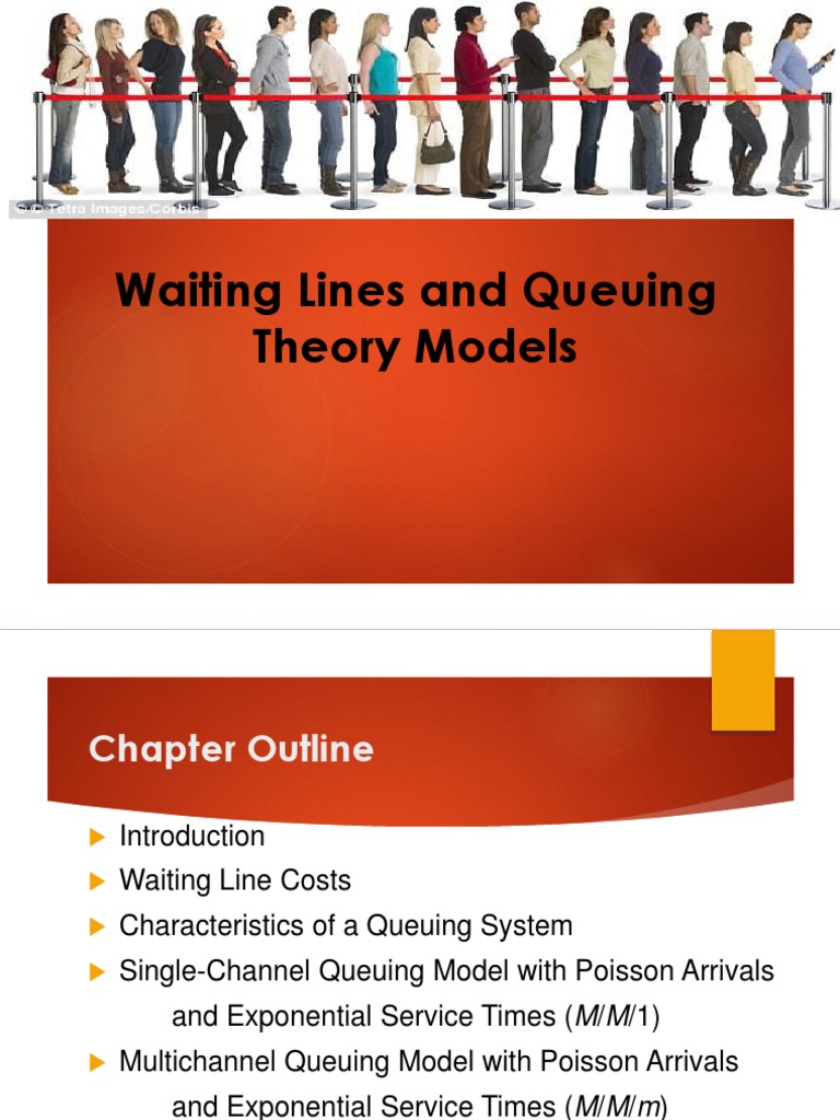 Waiting Lines and Qeuing Theory Model | PDF | Probability Theory ...