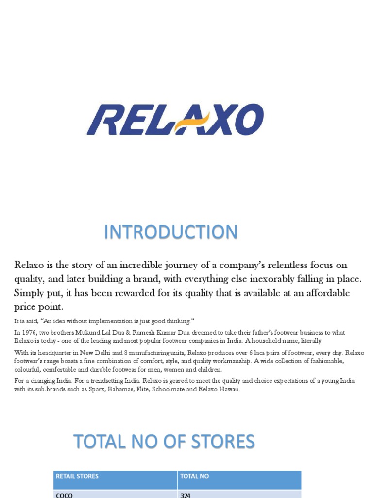 RELAXO | PDF