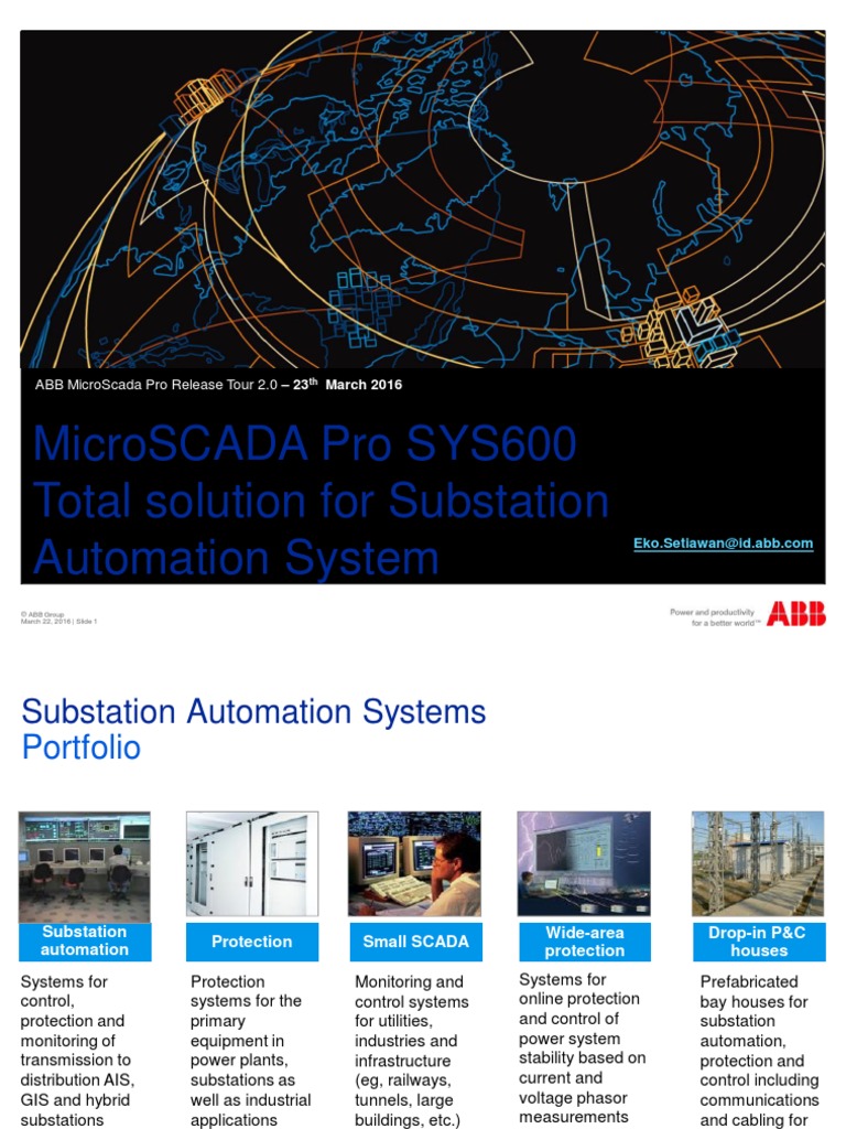 ABB MicroSCADA - SAS Seminar PDF | PDF | Electrical Substation | Automation