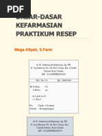 Resep, Copy Resep, Etiket Dan Kelengkapannya | PDF