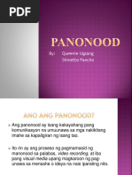 Makrong Kasanayan Sa Panonood | PDF
