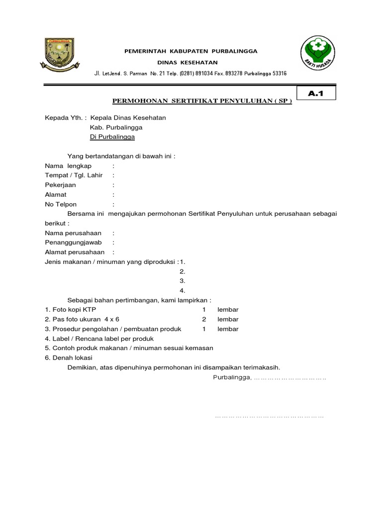 Form Permohonan Spp-Irt | PDF