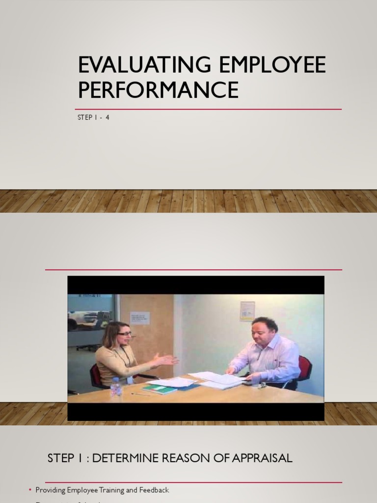 Evaluating Employee Performance | PDF | Performance Appraisal | Business