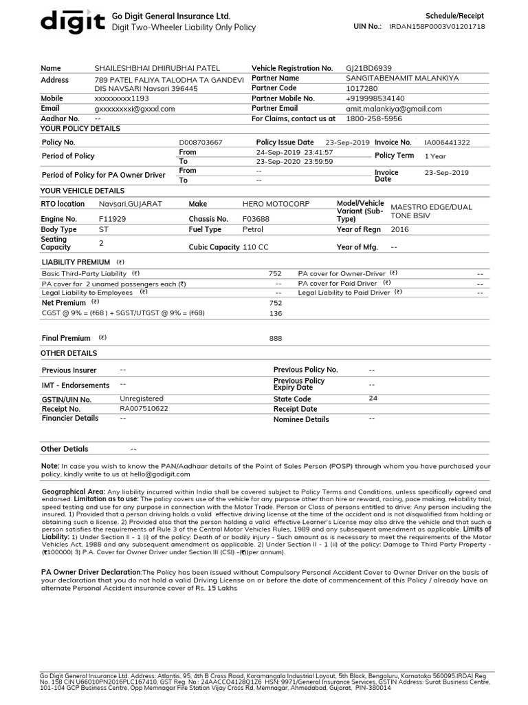 D008703667 1499187275156696 Tpschedulehc | PDF | Driver's License ...