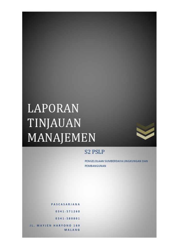 Tinjauan Manajemen S2 PSLP 2016 Universitas Brawijaya | PDF | Karier & Perkembangan