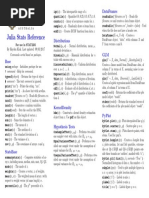 Python Seaborn Cheat Sheet | PDF | Scatter Plot | Regression Analysis